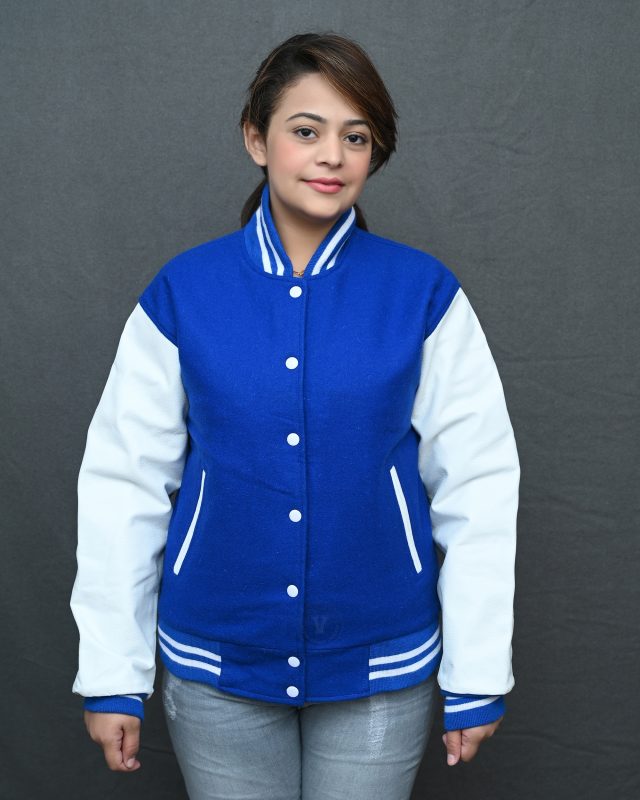 Women Varsity Jackets Cotton Fleece | Customize Varsity Jackets