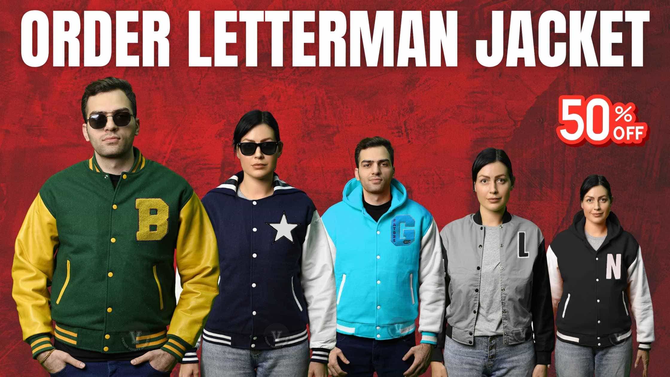 Order Letterman Jacket – Design & Customize Your Own Varsity Jacket Online
