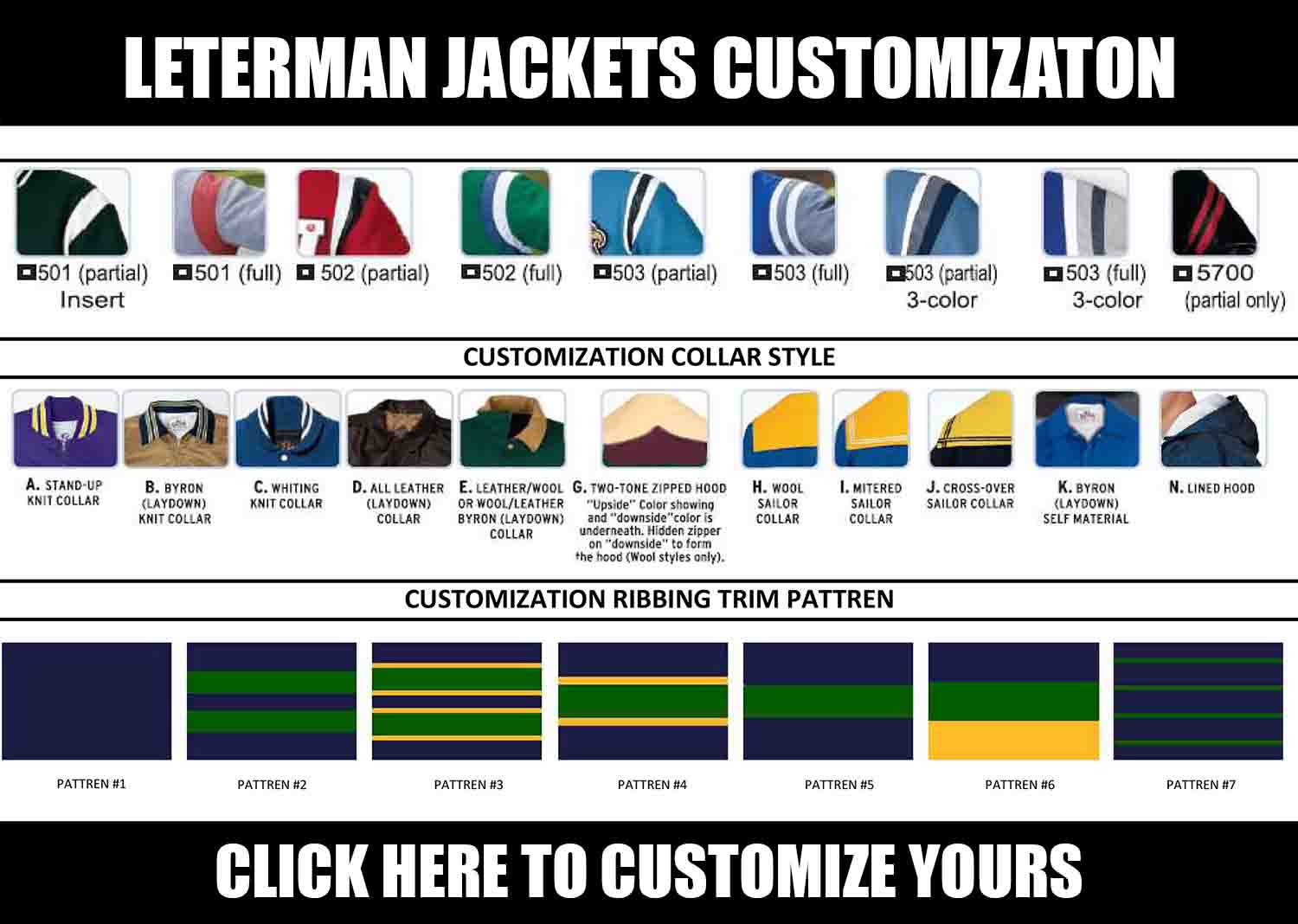 High School Custom Letterman Jackets – Save 50% Now