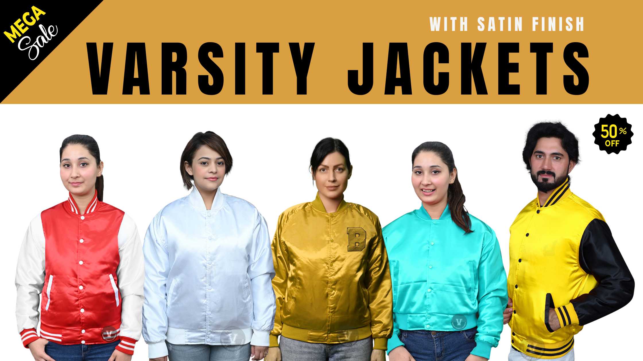 Varsity Jackets with Satin Finish – Letterman Jackets
