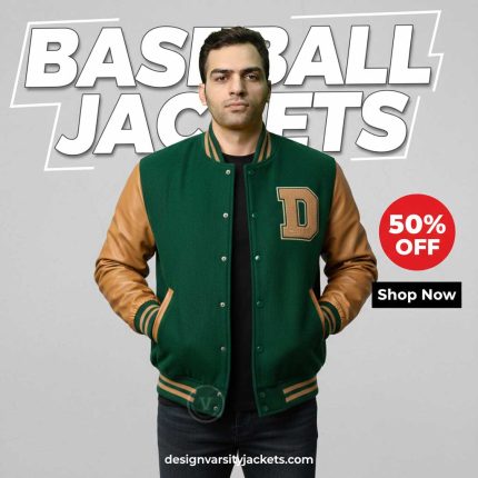 Custom Color Baseball Jackets - Design Varsity Jackets