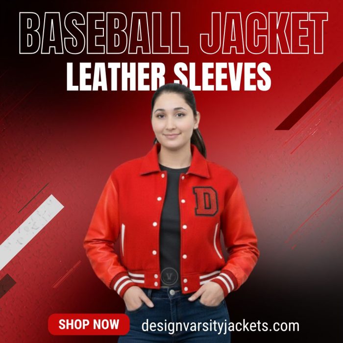 Baseball Jackets Genuine Leather Sleeves 2026