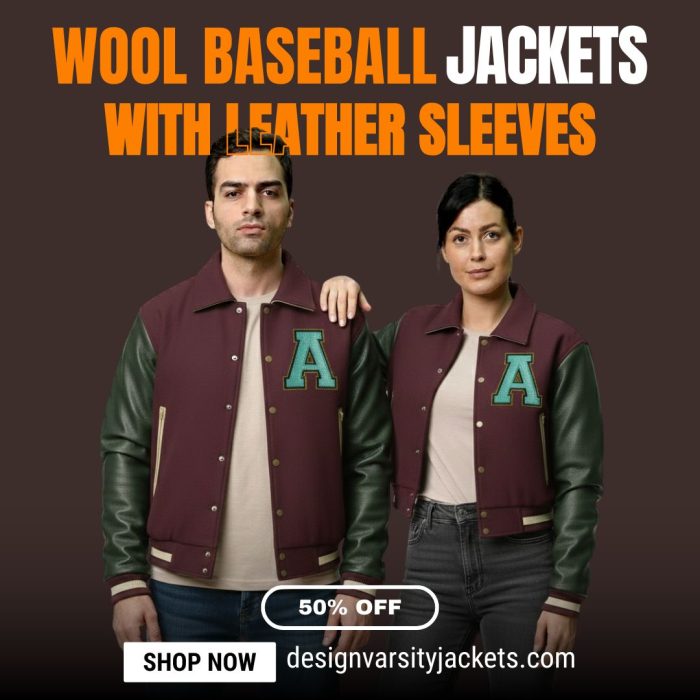 Best Wool Baseball Jackets With Leather Sleeves 2026 Varsity