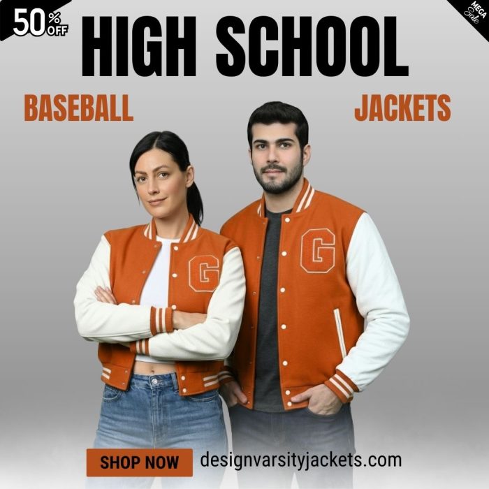 2026 Best High School Baseball Jackets Custom Made